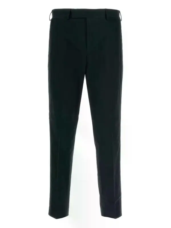 PT TORINO Straight-leg Cotton-blend Trousers