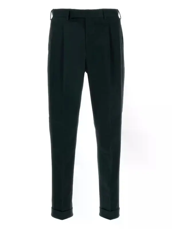 PT TORINO Pleated-cuffed Trousers