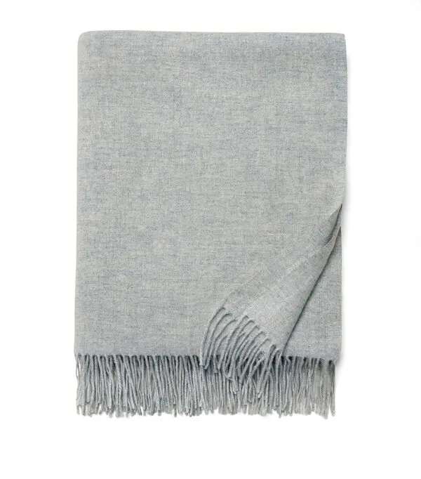 PRATESI Cashmere Misurina Throw - Grey