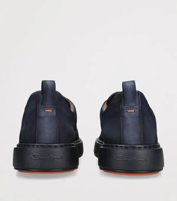 Santoni Victory Suede Sneakers