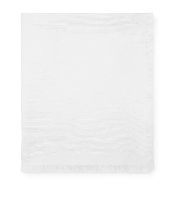 PRATESI Cotton Pistoia Blanket - White