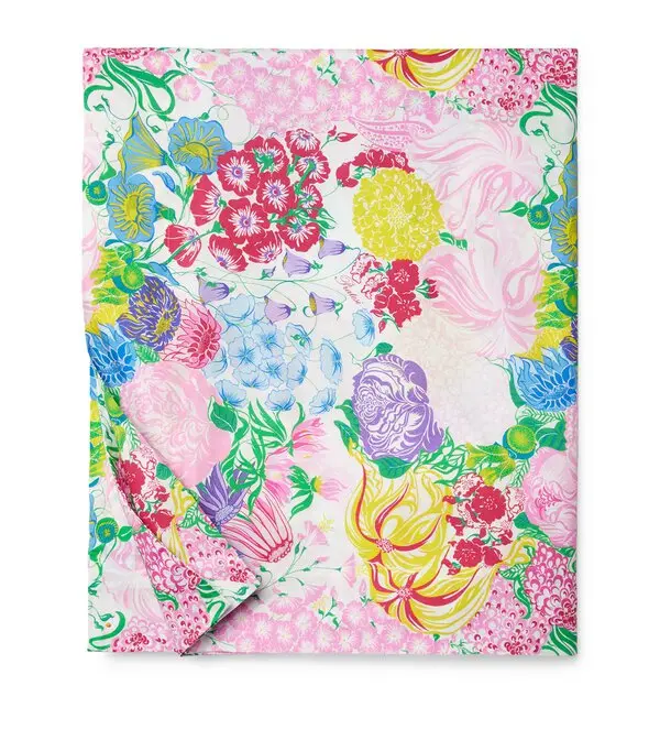 PRATESI Cotton Millefiori King Duvet Cover - Pink