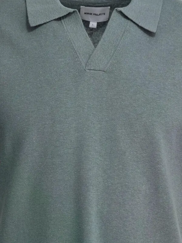 Norse Projects Knitted V-neck T-shirt