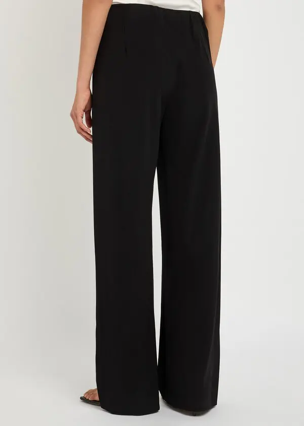 Vince Crepe Straight-leg Trousers
