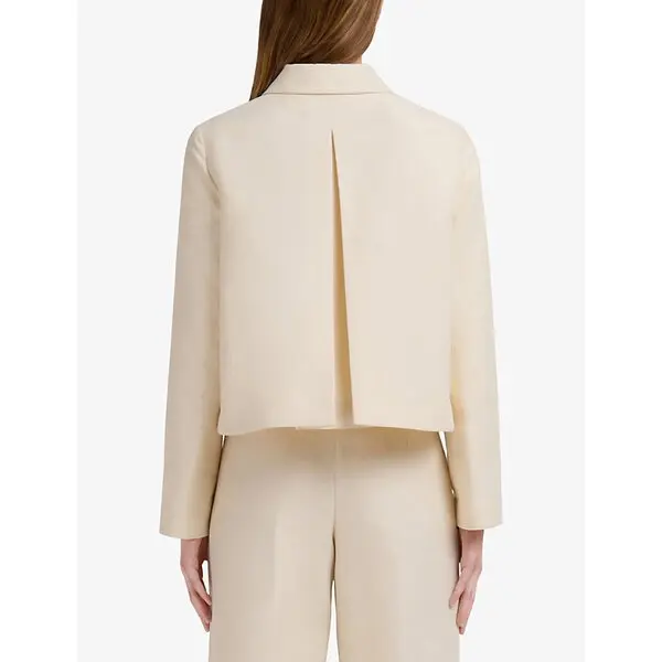 Marni Cropped Cotton Jacket With Pockets - 00w06