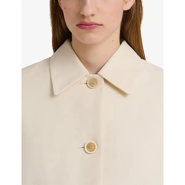 Marni Cropped Cotton Jacket With Pockets - 00w06