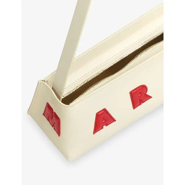 Marni Museo Leather Baguette Shoulder Bag - Zo721