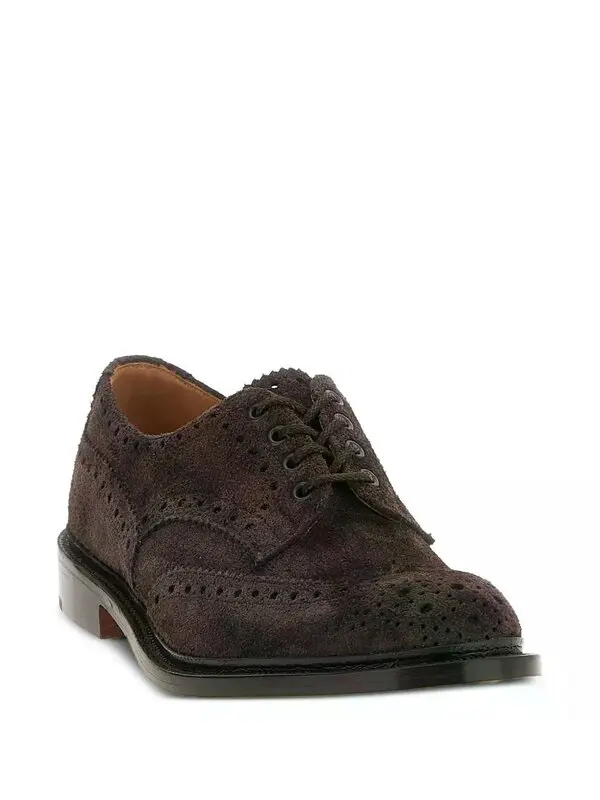 TRICKER'S Bourton Suede Oxford Shoes