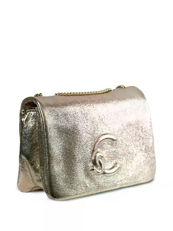 COCCINELLE Metallic Logo-plaque Mini Bag