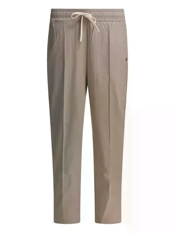 ALTUM Elasticated-waist Trousers - Neutrals