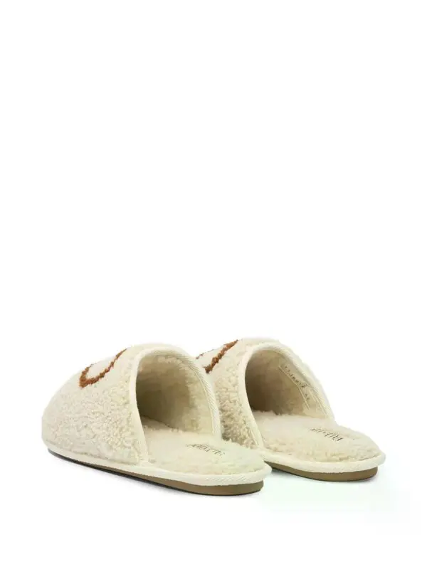 Valentino Garavani Wool Slides - Neutrals