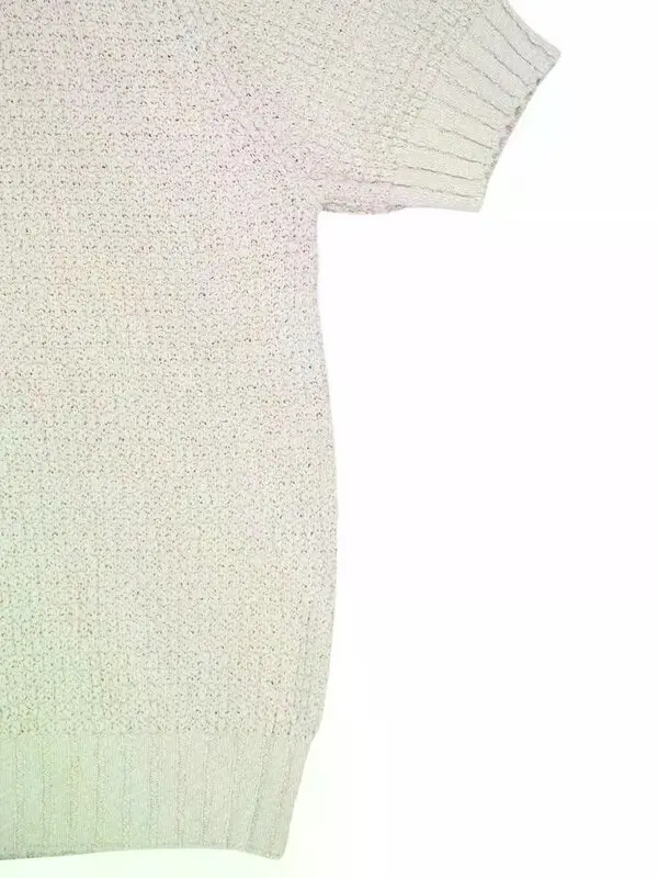 Commas Textured Knit Polo Shirt