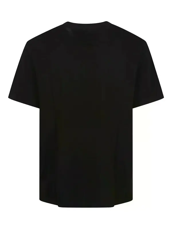 C.P. COMPANY 30/1 Jersey Short-sleeve Logo Patch T-shirt - Black