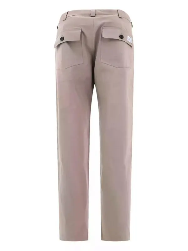 ANDBLUE Patch-pocket Trousers - Brown