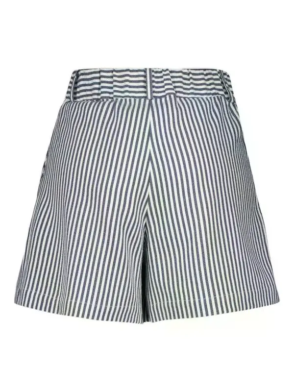 PAULA Striped Shorts - Blue