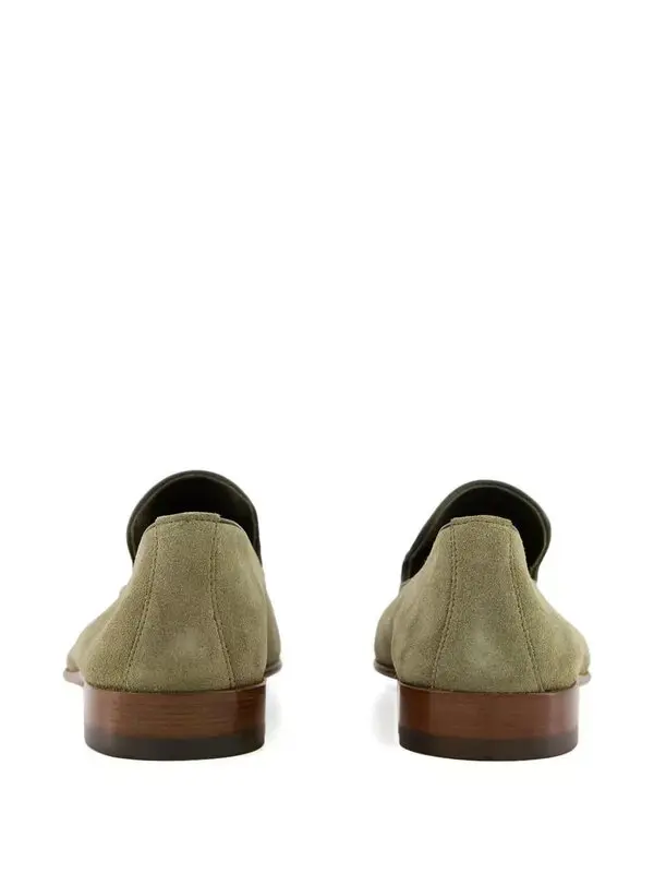 Manolo Blahnik Suede Loafers