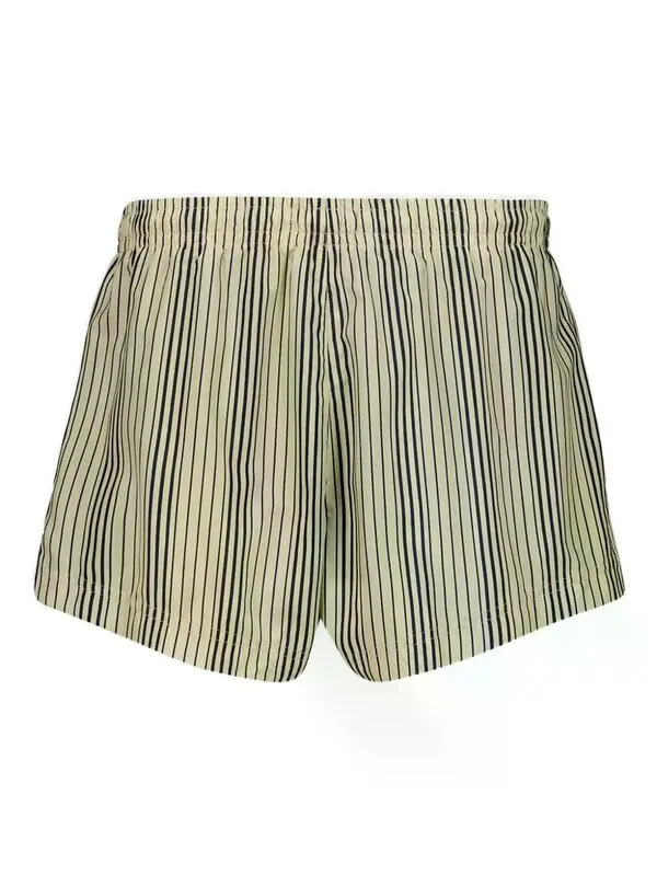 Commas Striped Swim Shorts