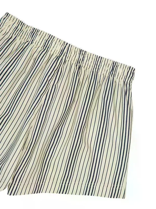 Commas Striped Swim Shorts