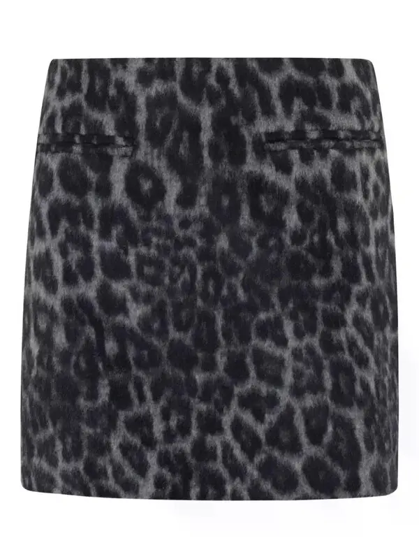 Federica Tosi Leopard-print Mini Skirt