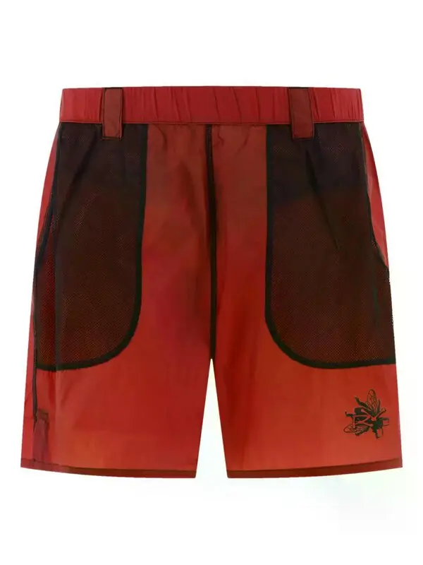 RAYON VERT Mesh-panel Shorts