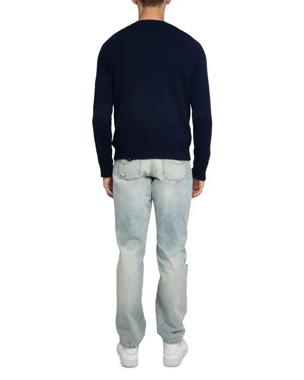 Zadig&Voltaire Jordan Lc Destroy Wool Blend Sweater