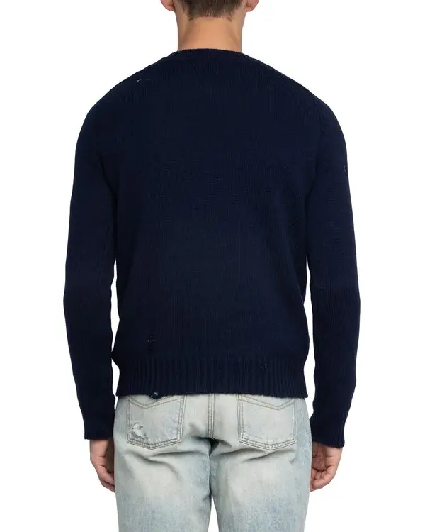 Zadig&Voltaire Jordan Lc Destroy Wool Blend Sweater
