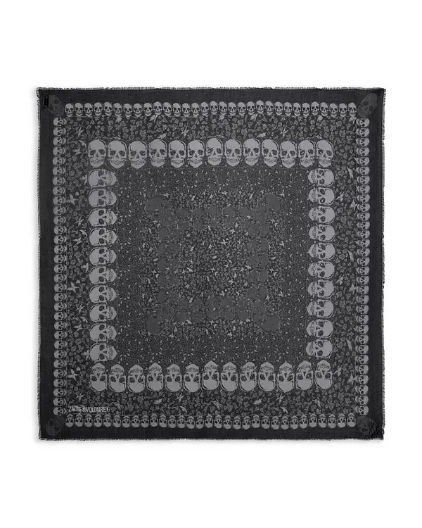 Zadig&Voltaire Kerry Garden Scarf - Black