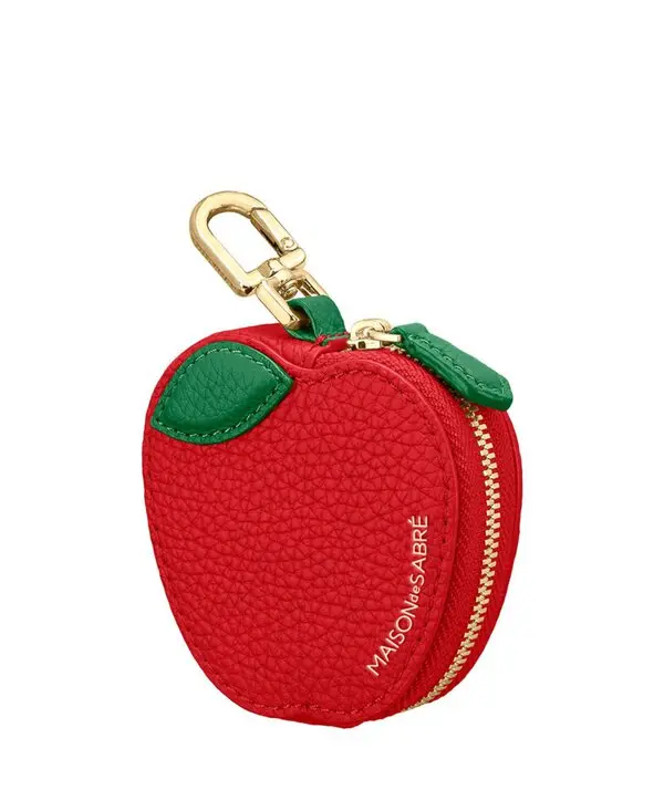 MAISON DE SABRE The Sabremoji Fruit Coin Purse - Apple