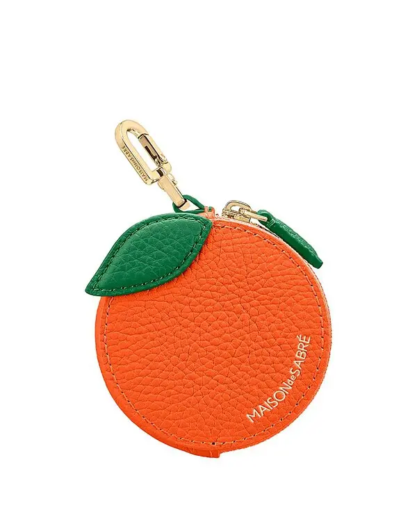 MAISON DE SABRE The Sabremoji Fruit Coin Purse - Orange