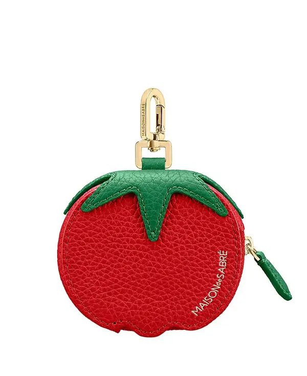 MAISON DE SABRE The Sabremoji Fruit Coin Purse - Tomato