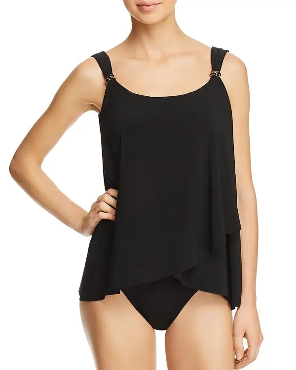 Miraclesuit Razzle Dazzle Tankini Top - Black