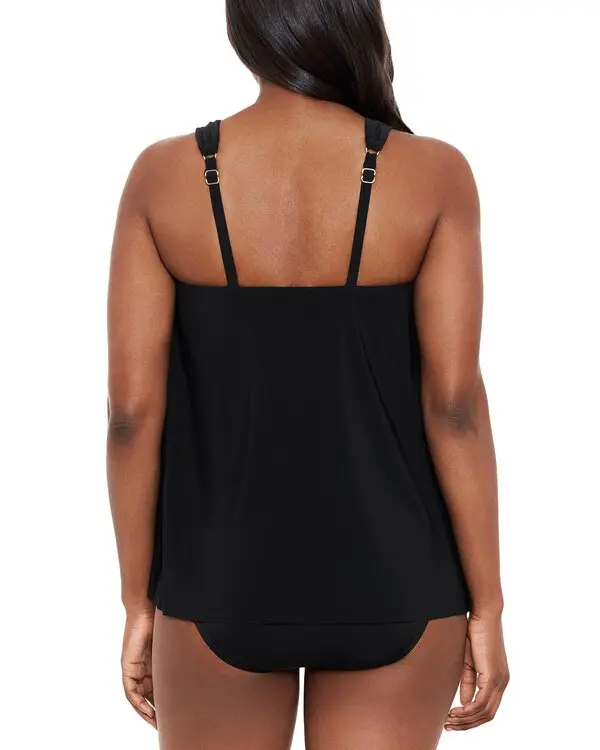 Miraclesuit Razzle Dazzle Tankini Top - Black
