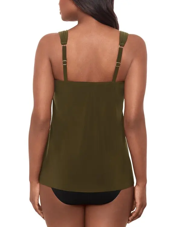 Miraclesuit Razzle Dazzle Tankini Top - Nori