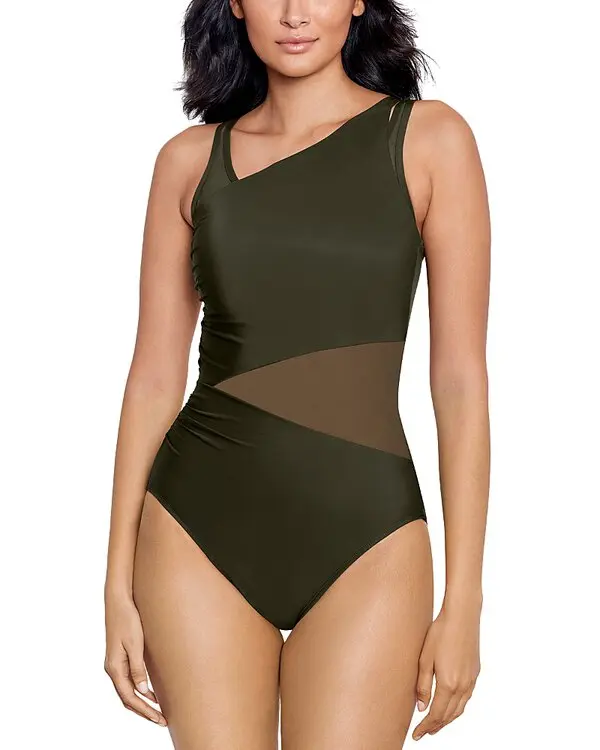 Miraclesuit Illusionist Azura One-piece Swimsuit - Nori