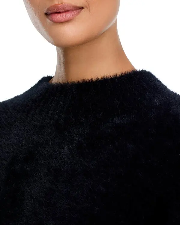 AREA STARS Freda Faux Fur Sweater