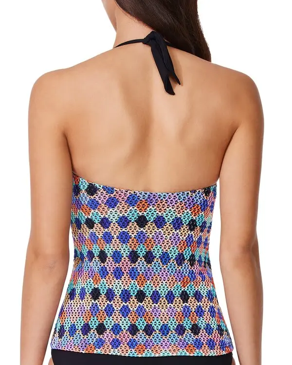 GOTTEX Retro Riviera Halter Tankini Top
