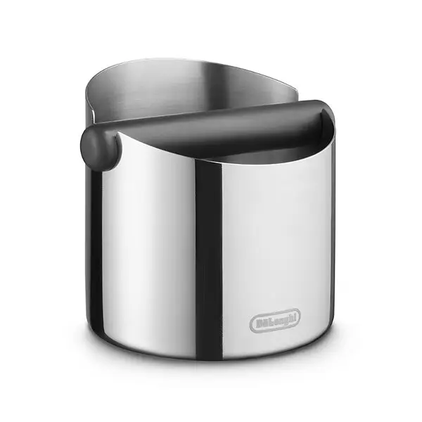DE'LONGHI Large Easy Clean Knock Box - Stainless Steel