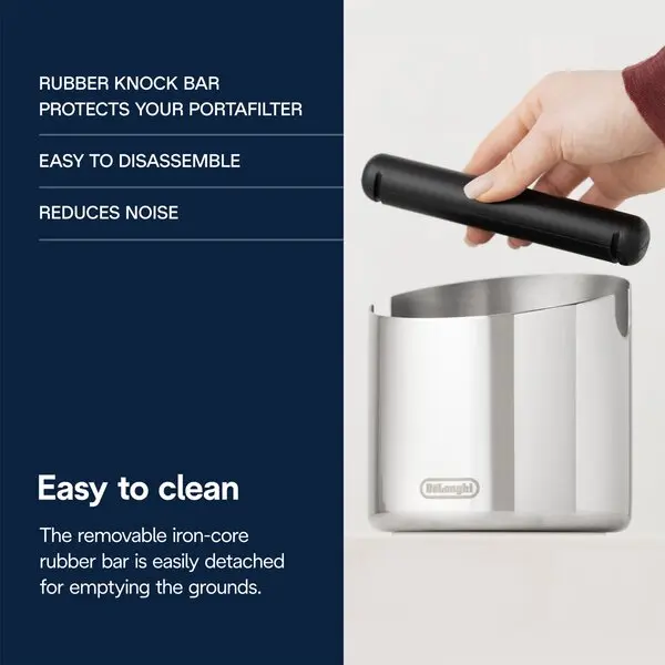 DE'LONGHI Large Easy Clean Knock Box