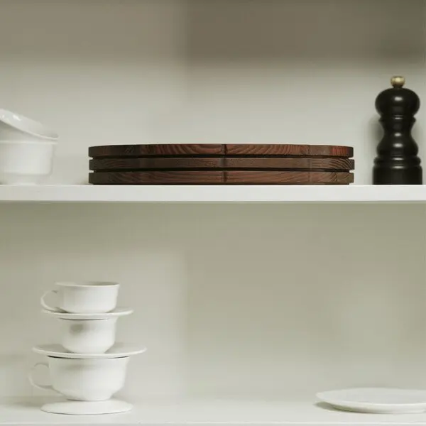 SERAX Silhouette Oval Tray, Dark