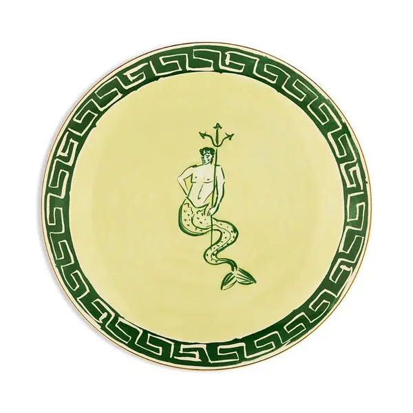 GINORI 1735 Museo Charger Plate - Green Yellow