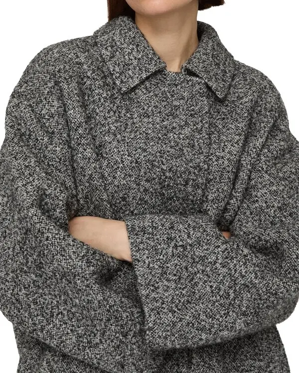 Lafayette 148 New York Reversible Drop Shoulder Coat