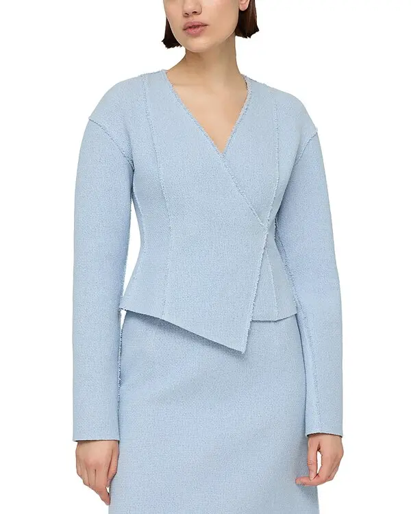Lafayette 148 New York Double-breasted Asymmetric Jacket