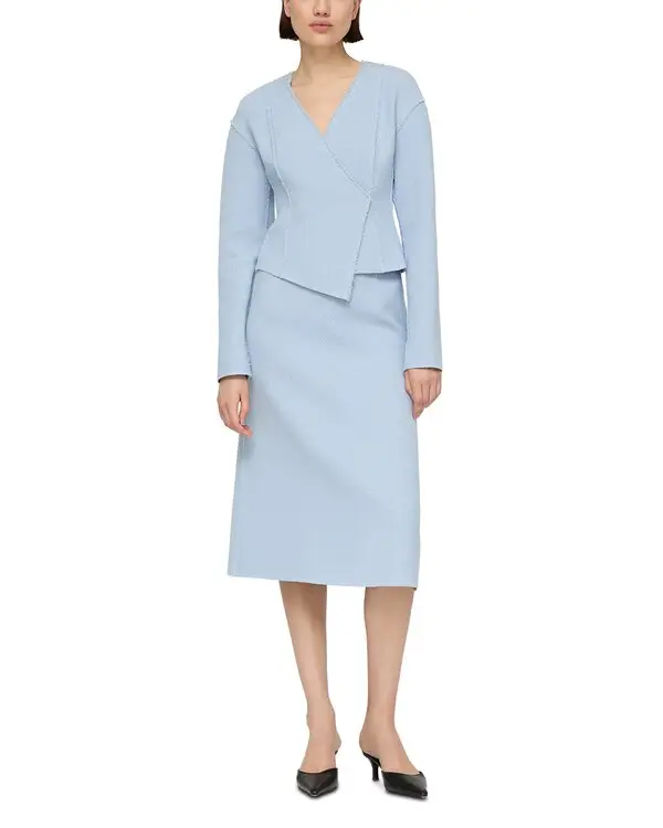 Lafayette 148 New York Double-breasted Asymmetric Jacket