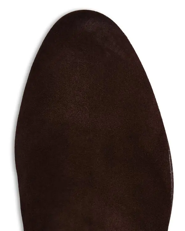Valentino Garavani Pattie Tall Suede Boots - Brown