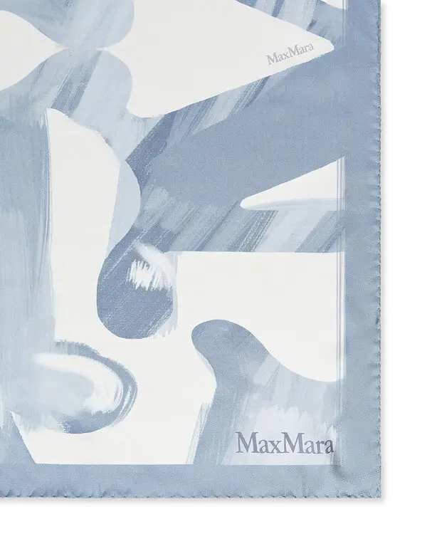 Max Mara Carre Silk Scarf