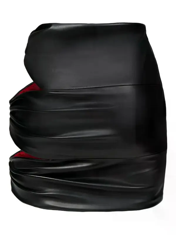 LIKA Cut-out Mini Skirt - Black