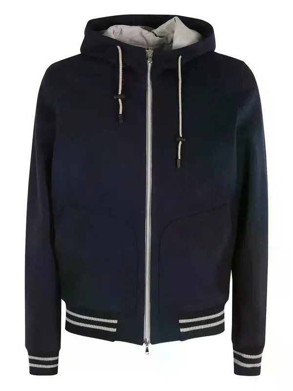 L.B.M. Zip-up Hooded Jacket