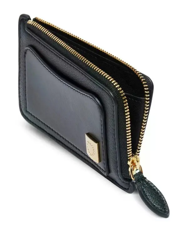 Stella McCartney Logo-plaque Cardholder - Black