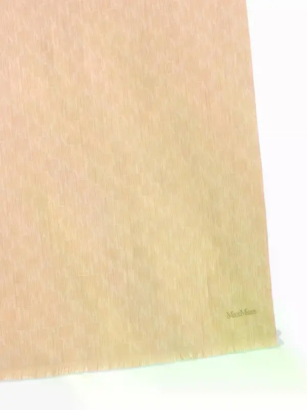 Max Mara Logo-pattern Scarf