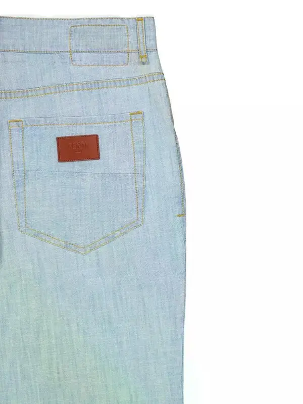 Fendi Five-pocket Chambray Jeans
